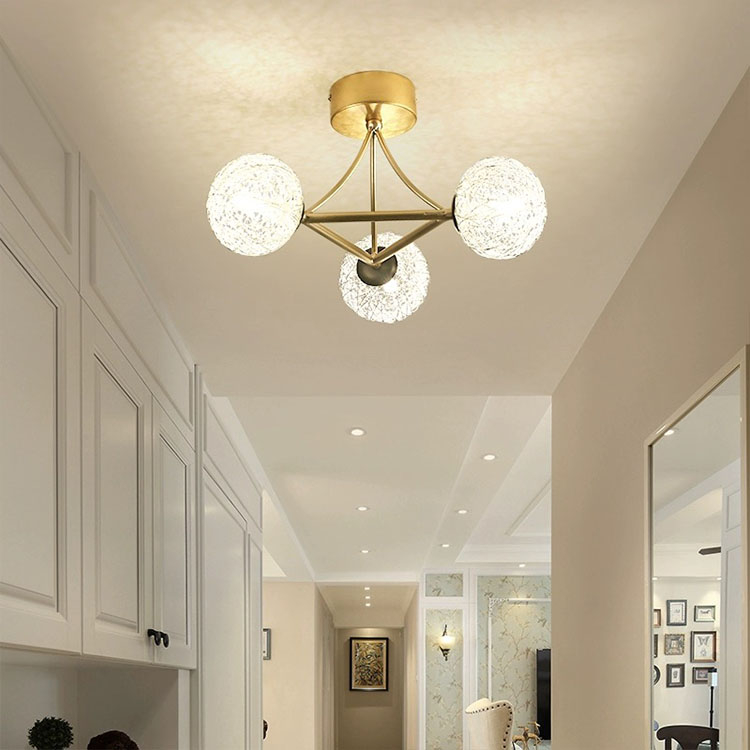 Modern Simple Ceiling Lamp Bedroom Nordic Aisle Light Corridor Light ...