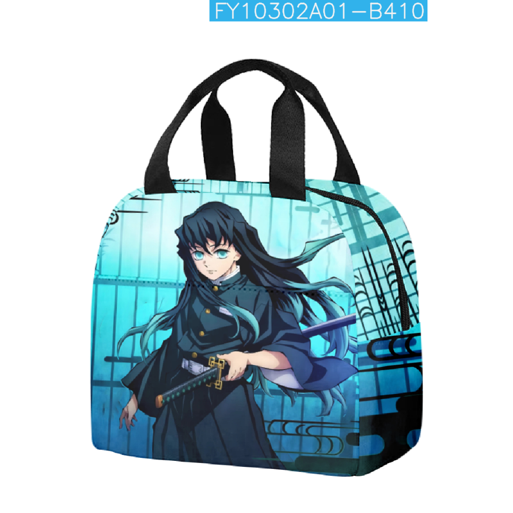 Demon slayer Lunch Bag nezuko Shinobu tanjiro Lunch Bag for kids ...