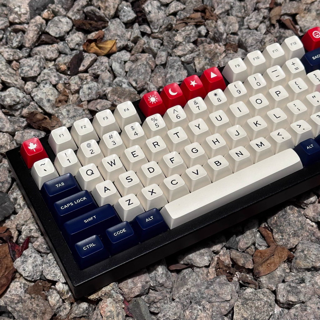 Navy keycaps SA profile doubleshot ABS keycap 61/64/68/84/87/96/980/104 ...