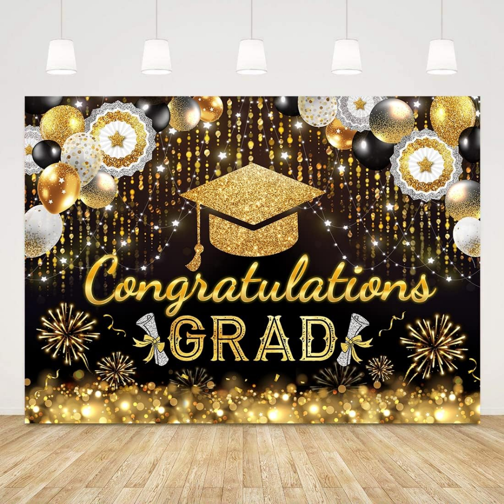 Congrats Grad Photo Backdrops for Photographers 7x5ft, Congratulations ...
