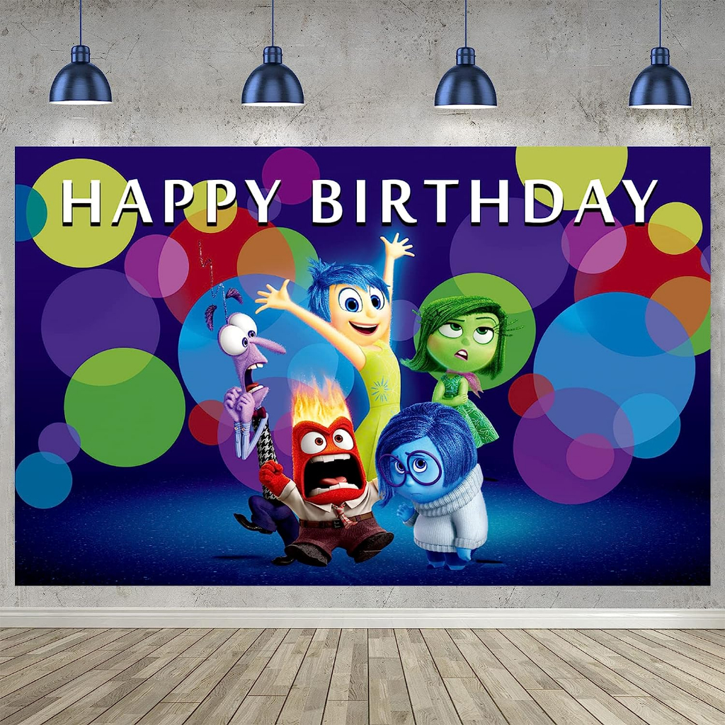 7x5ft Colorful Photography Backdrop for Party Supplies Inside Out ...