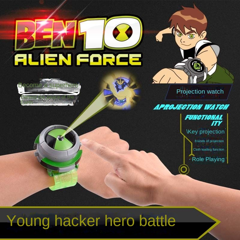 ben10 projection transformer king kong watch omnitri teen hacker kids ...