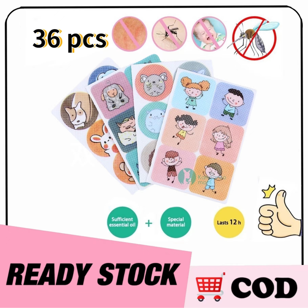36pcs in 1 Anti-mosquito Sticker Baby Stickers Repellent Patches ...