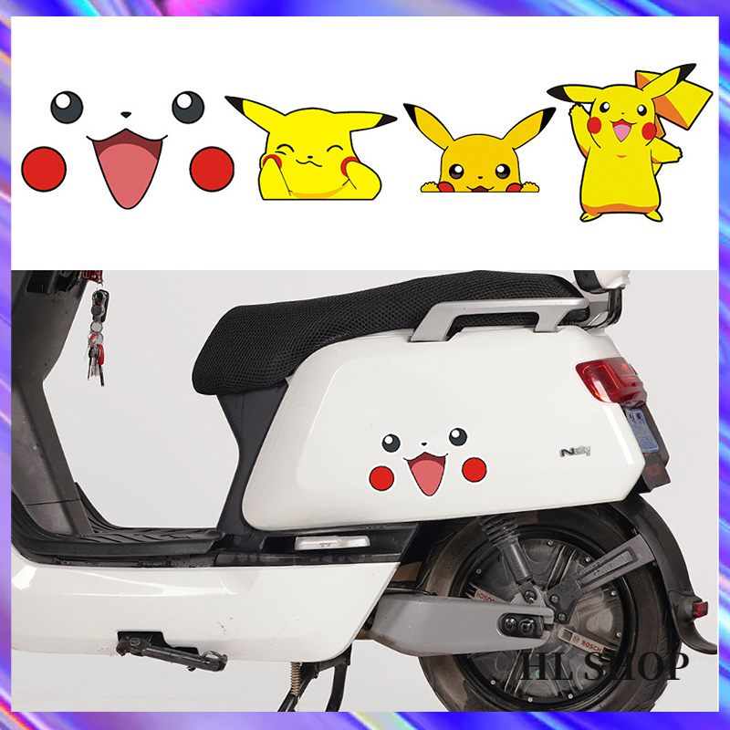 HL Pikachu Cute Body Sticker Personalized Creative Beauty Body Sticker ...