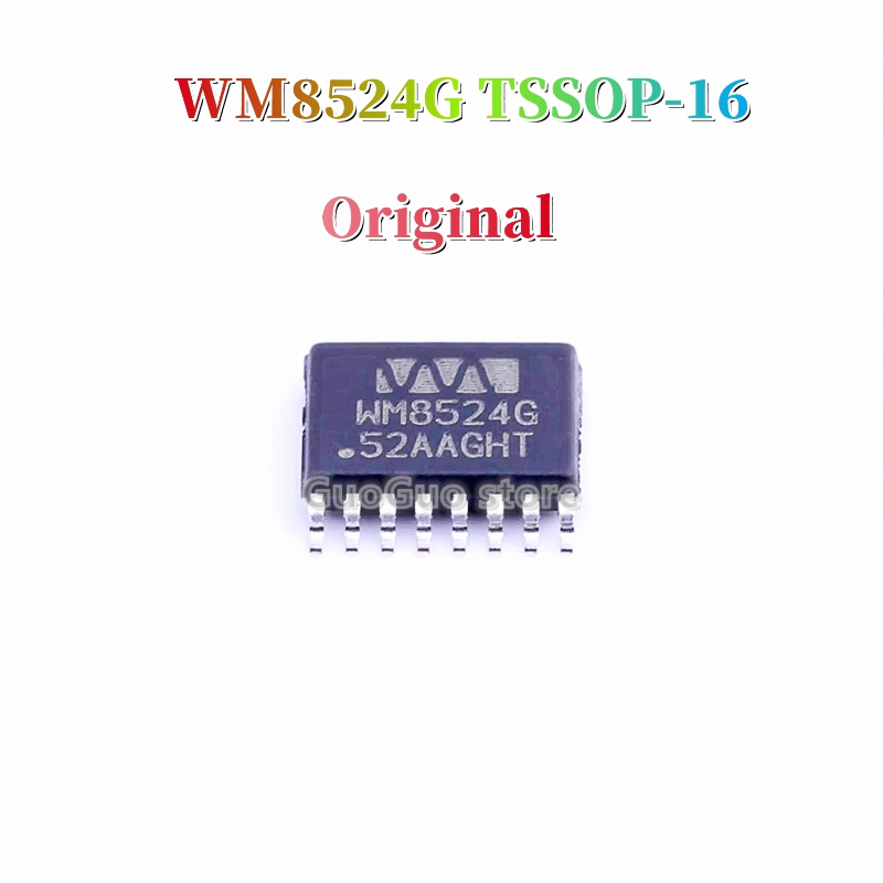 2pcs Original WM8524G TSSOP-16 WM8524CGEDT/R SOP16 SMD Audio Digital Analog Conversion IC New ...