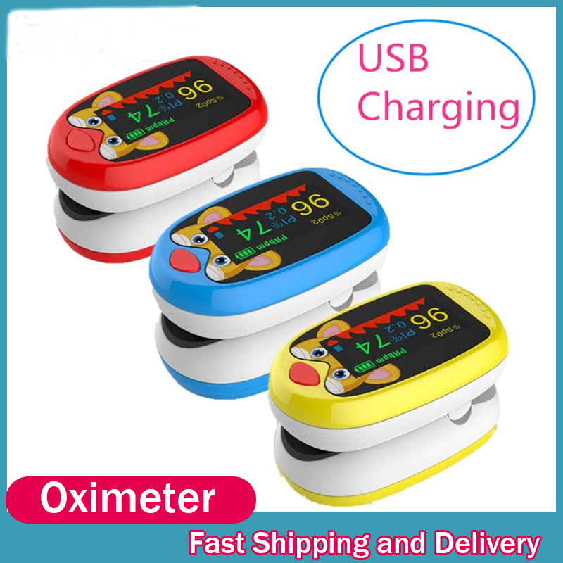 Kids Oximeter Medical Infant Finger Pulse Oximeter Pediatric SpO2 Blood ...