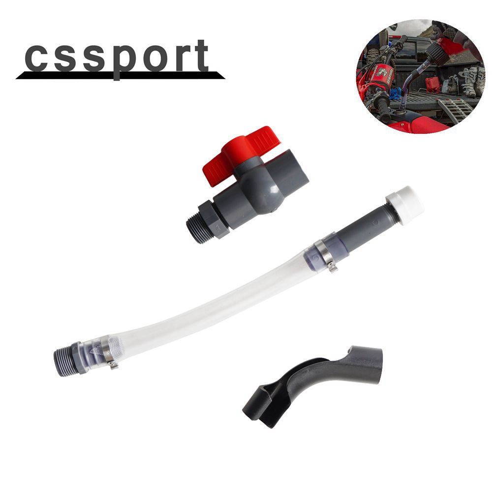 5 Gallon Fuel Jug Gas Can for VP Racing Fuel Deluxe Cap Filler Hose Kit ...