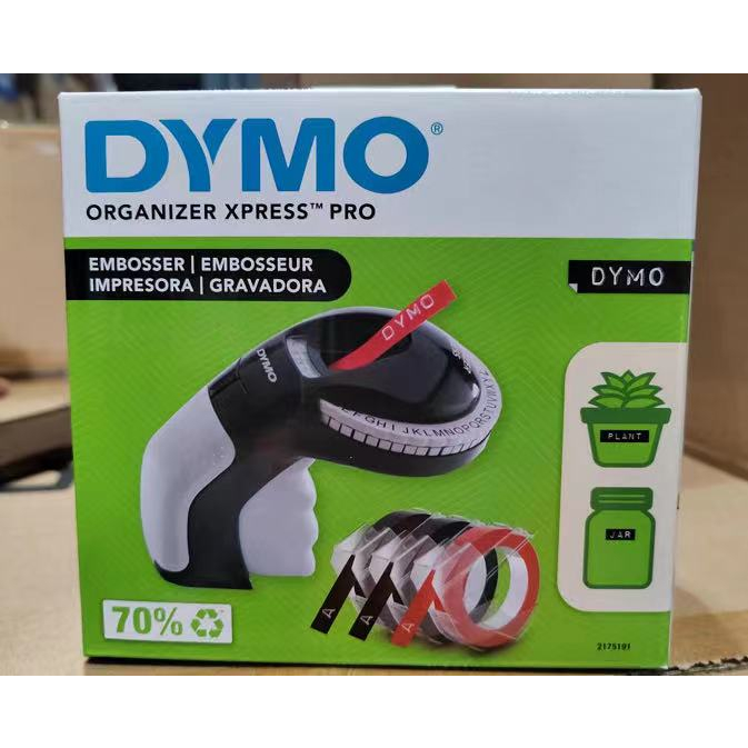 (With 3 tape) Dymo 12965 Manual Labeller Typewriter Dymo Organizer ...