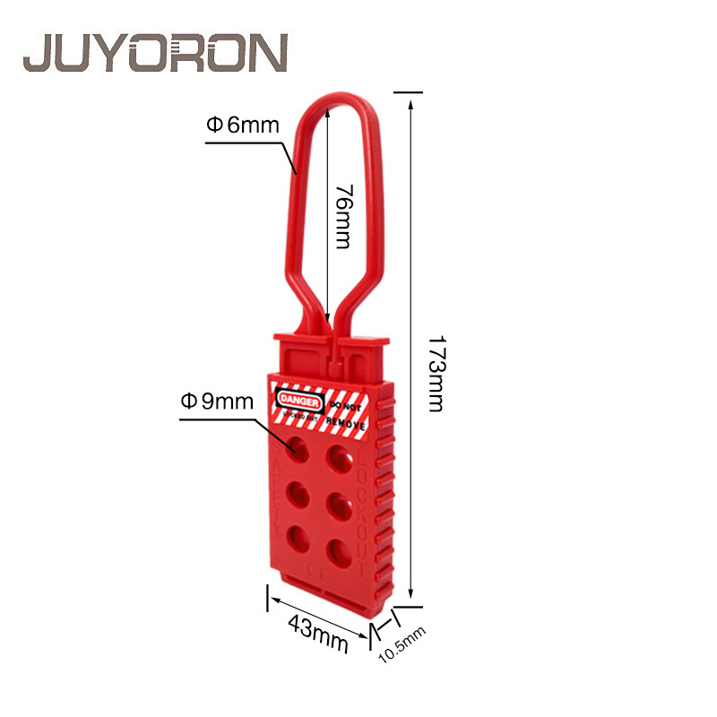 Lock out Tag out Hasp Lockout Industrial Safety Loto Hasp 3/4/6 Holes ...