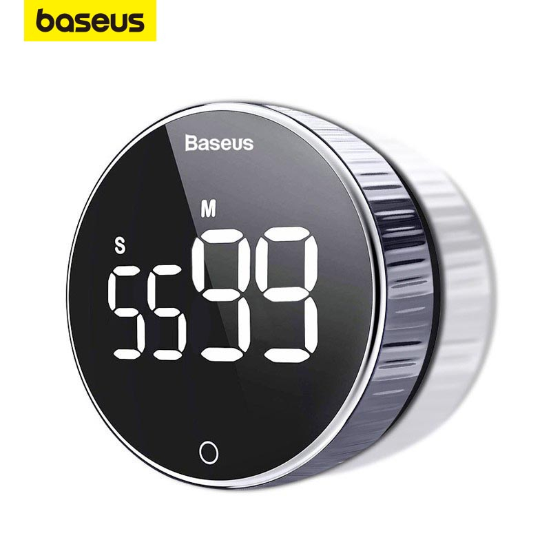 Baseus Led Digital Kitchen Rotation Countdown Timer Shopee Philippines 