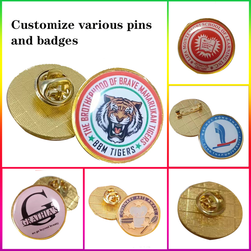 Small-Batch Customized 1-inch Various Sizes Small Badges Various Pins ...