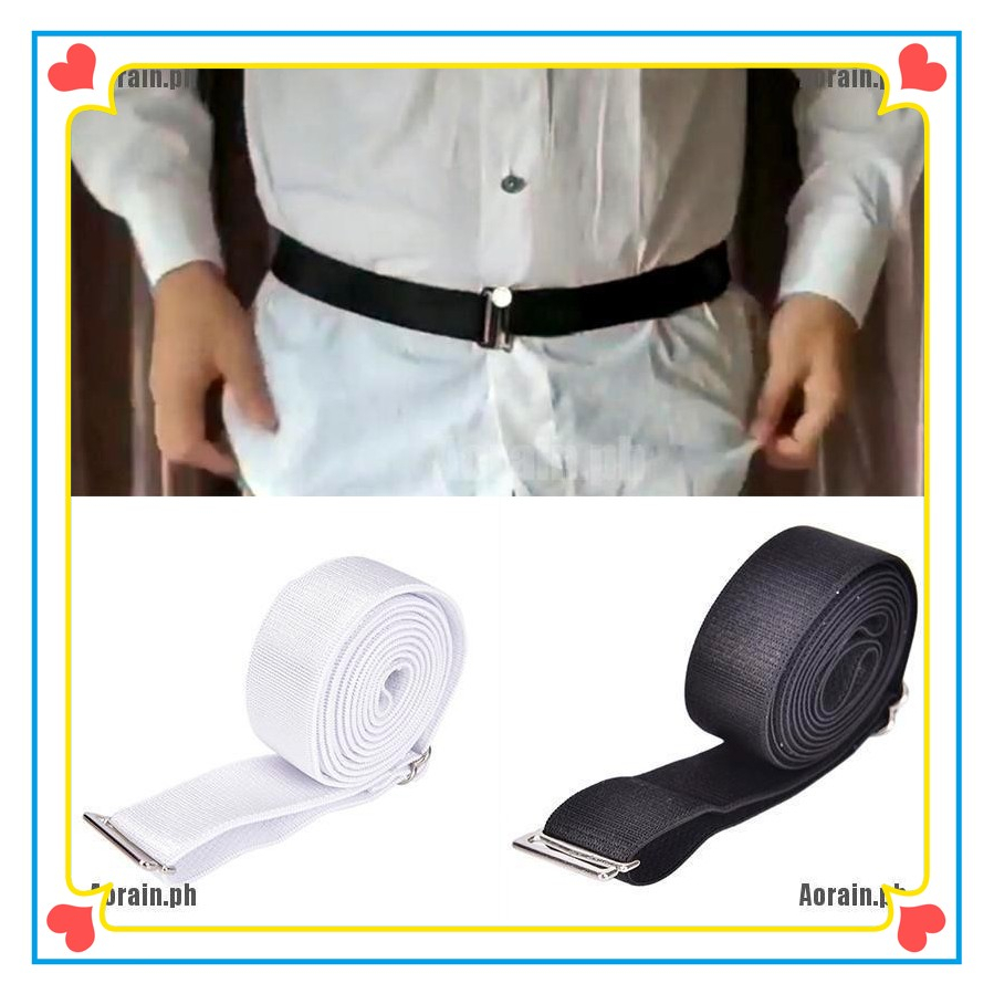 Fashion Shirt Holder Adjustable Shirt Stay Best Tuck It Belt men Shirt ...