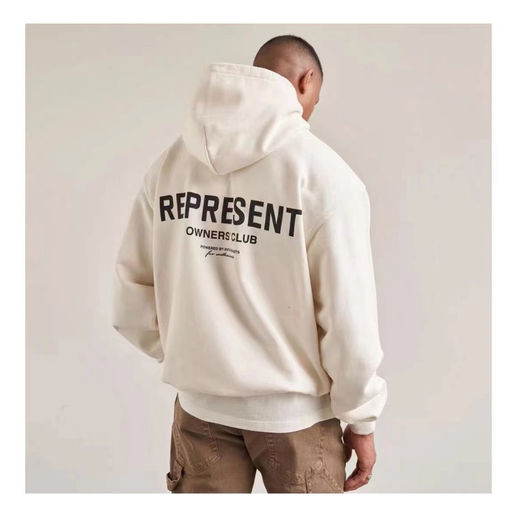 REP SS23 OwnersCLUB Casual RESENT Letter LOGO Hooded Sweater Couple ...