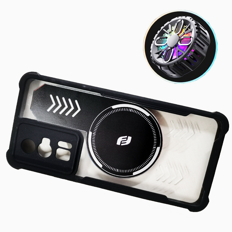 For Xiaomi Poco F5 Pro 5G Cooling Phone Case Poco F5 Graphene Aluminum ...