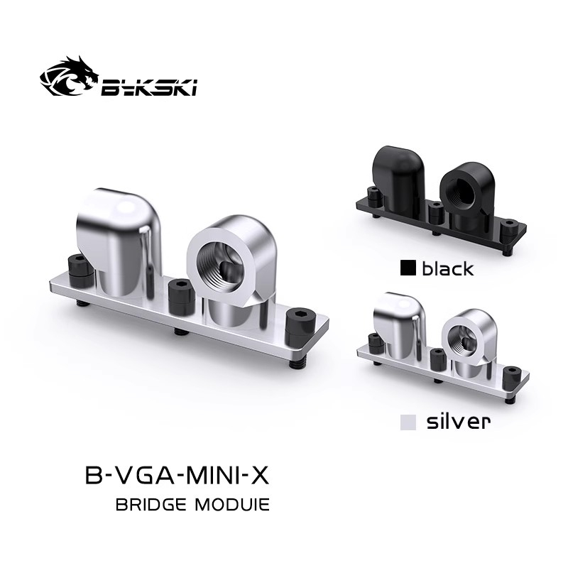 Bykski GPU Block 90 Degree Rotary Bridge Module B-VGA-MINI-X | Shopee ...
