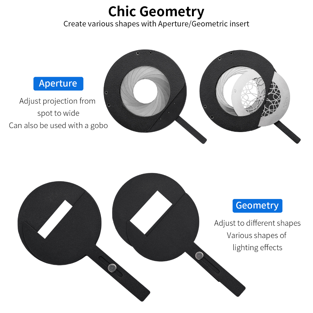 Selens Geometric Insert for Focalize Conical Snoot Accessory | Shopee ...