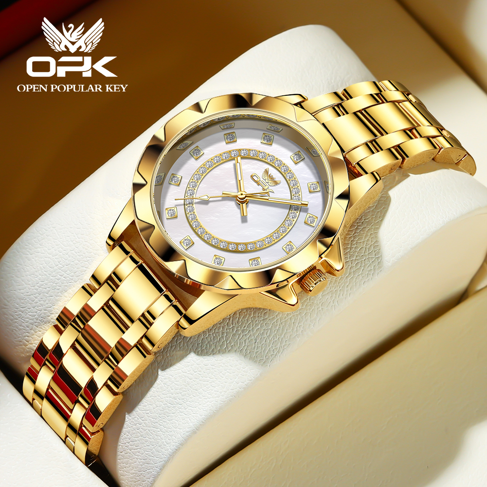OPK Watch For Women WaterProof Original Stainless Steel With Box ...