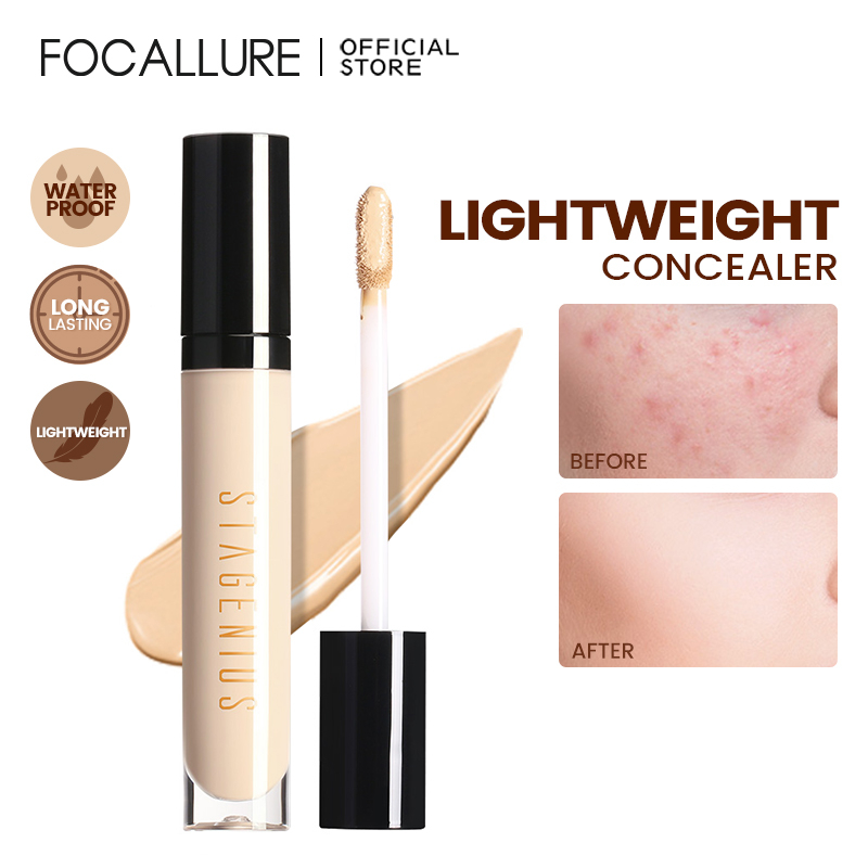 STAGENIUS High Coverage lightweight Natural Flawless Concealer Base ...