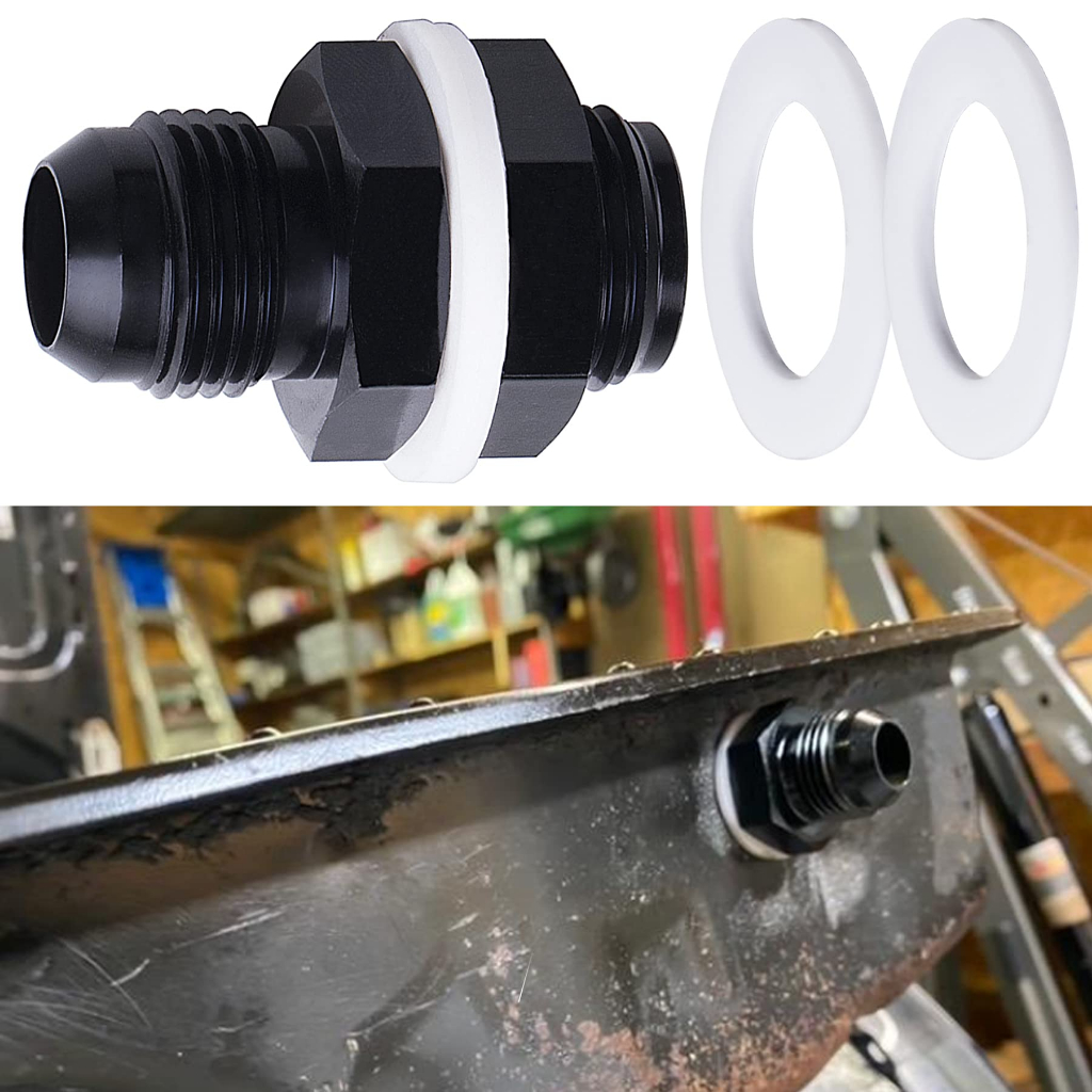 Universal Fuel Cell Bulkhead Fitting AN6 AN8 AN10 Accessories Fuel Cell ...