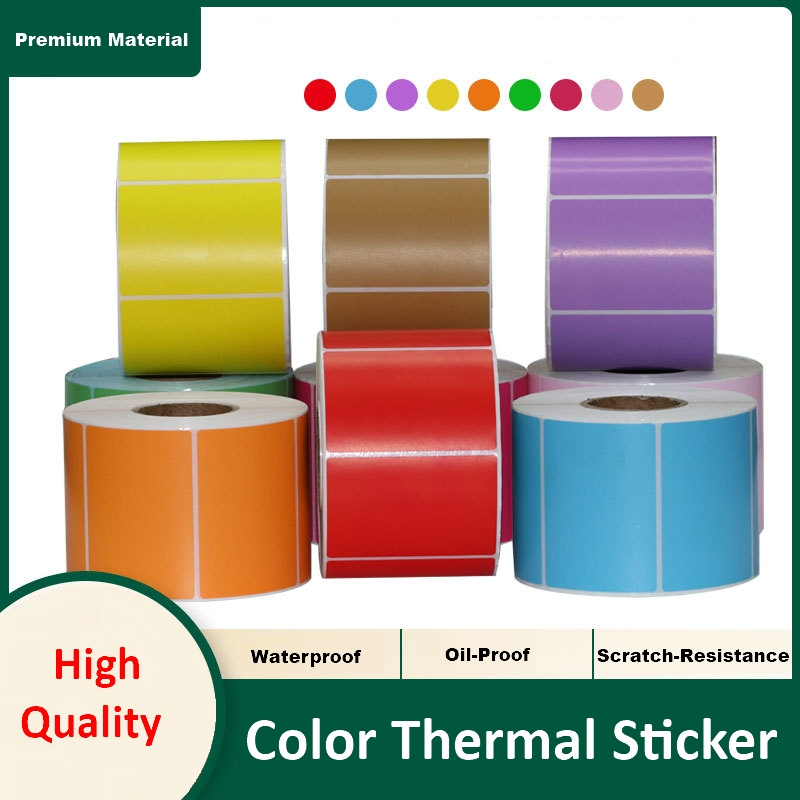 Buyite High-Quality Colored Thermal Paper Self Adhesive Stiker,Barcode ...