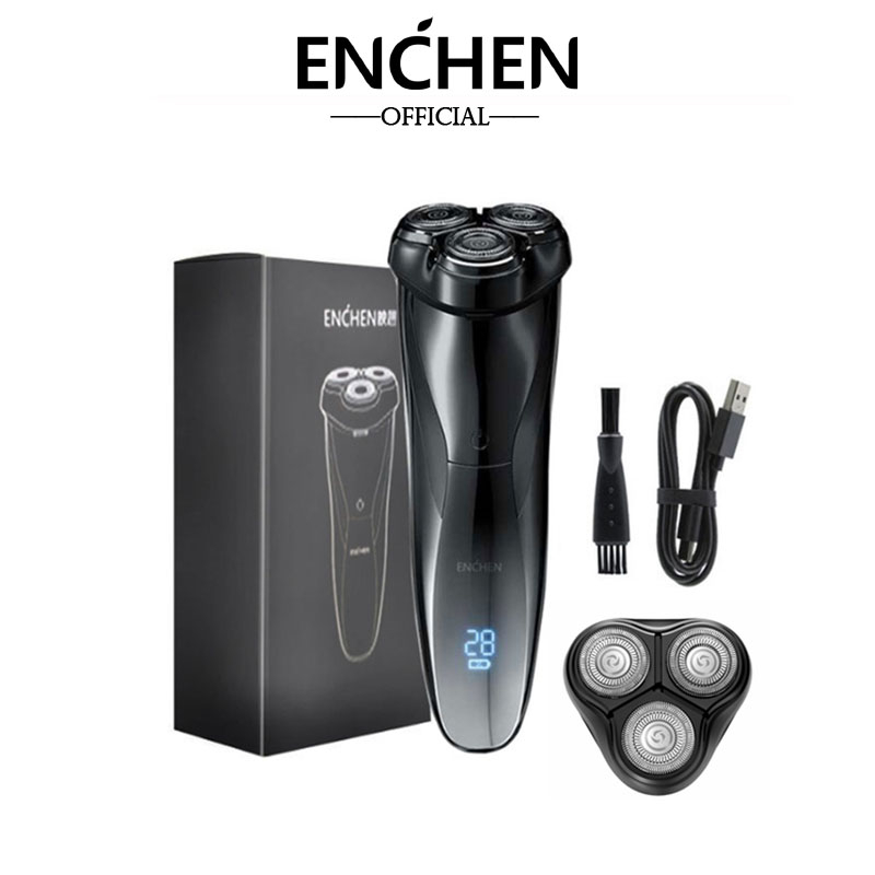 ENCHEN Electric Shavers Razor BlackStone3 IPX7 Waterproof Wet&Dry Dual ...