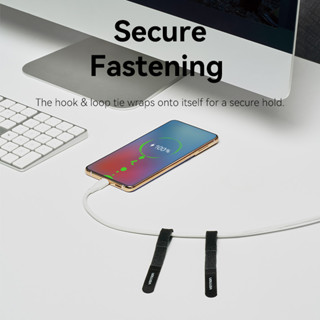 Vention 120-180mmTearable Velcro straps Cable Organizer Self Adhesive ...