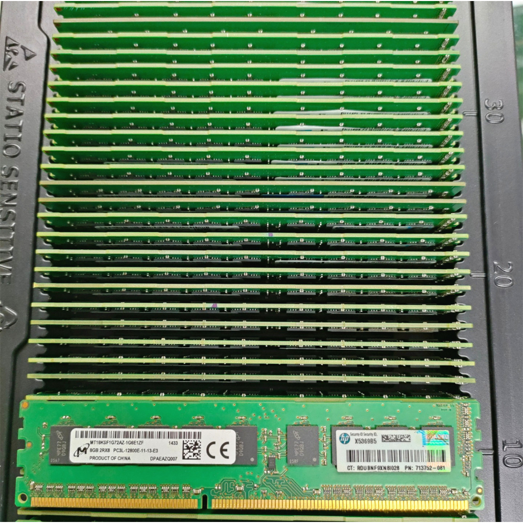 Micron Ddr3 Ecc Ram 8gb 1600mhz Udimm 240pin Ddr4 8gb 2rx8 Pc3l 12800e