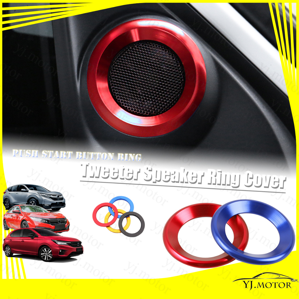 For Honda City GN / City Hatchback Tweeter Speaker Ring Cover 10th ...