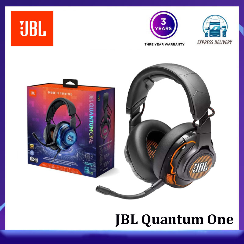 JBL Quantum One USB Wired Gaming Headset With Head Tracking Enhanced ...
