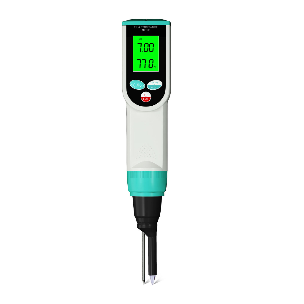 Soil pH Meter for Gardeners, Waterproof Soil pH Tester with High ...