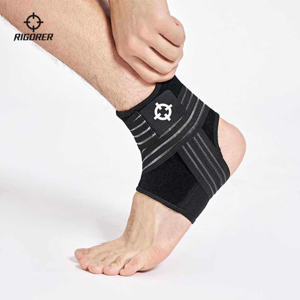 Rigorer Basketball Ankle Support Protection Adjustable Elastic Comfort ...