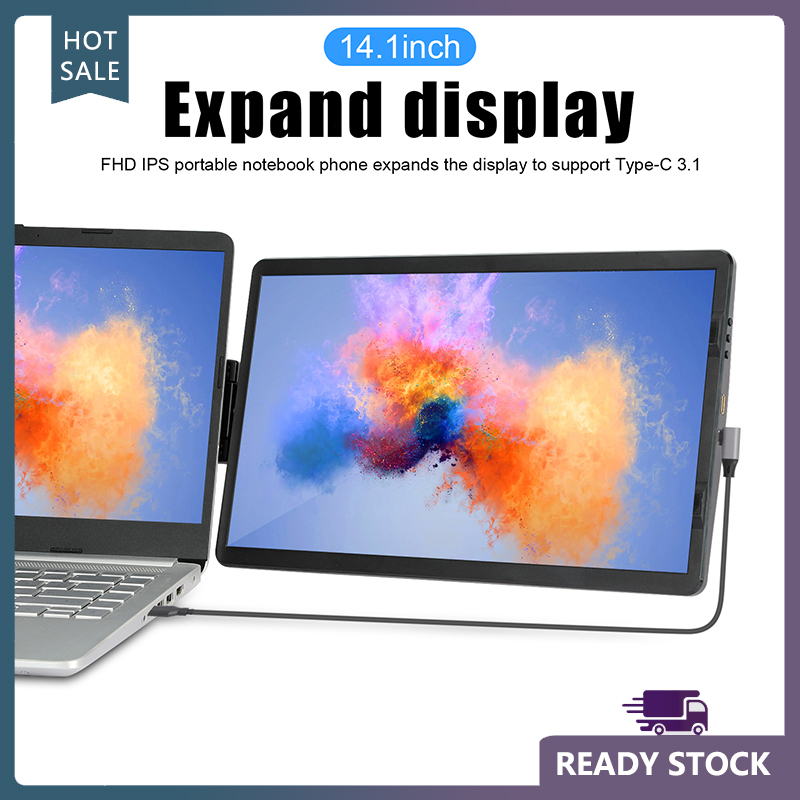 [Ready Stock] 1 Set Easy to Use Laptop Expansion Screen for Securities ...