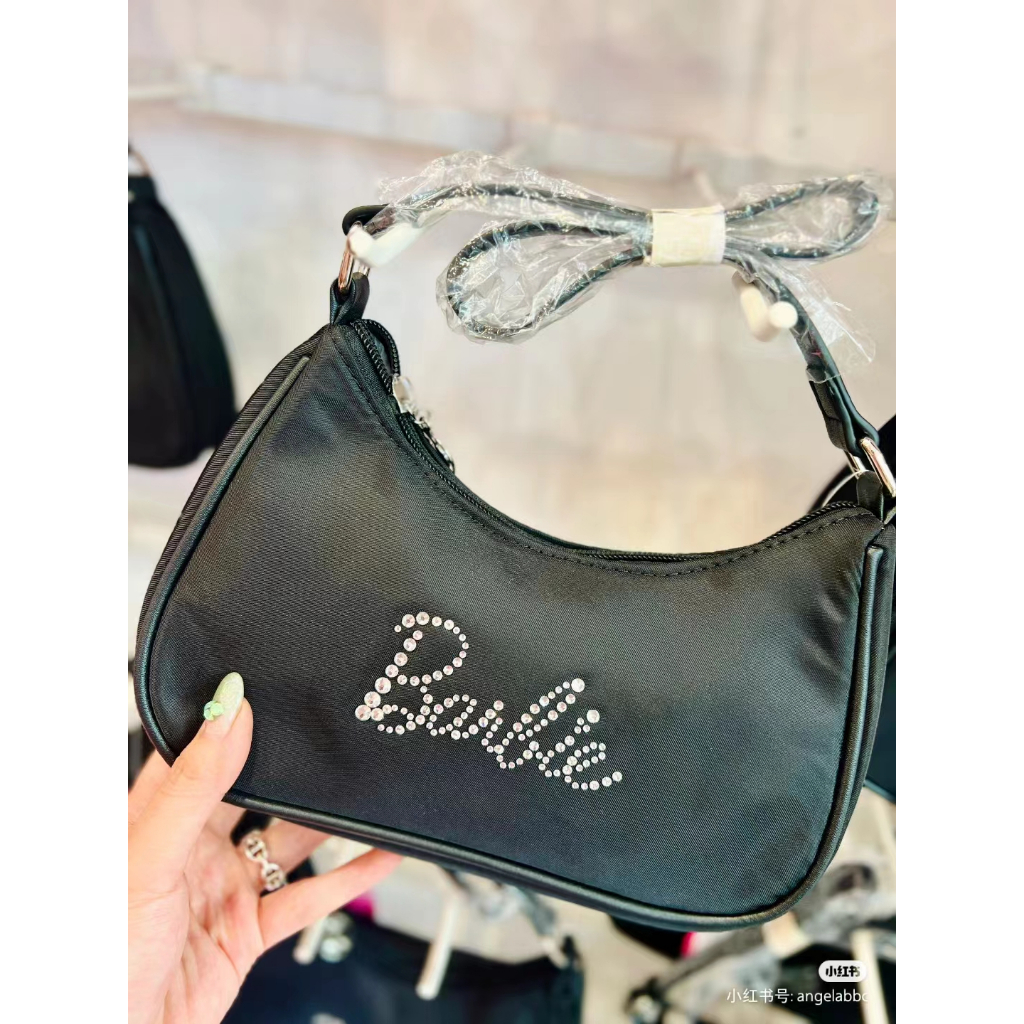 [ready stock] Barbie bag diamond shoulder bag Barbie pink bag American ...