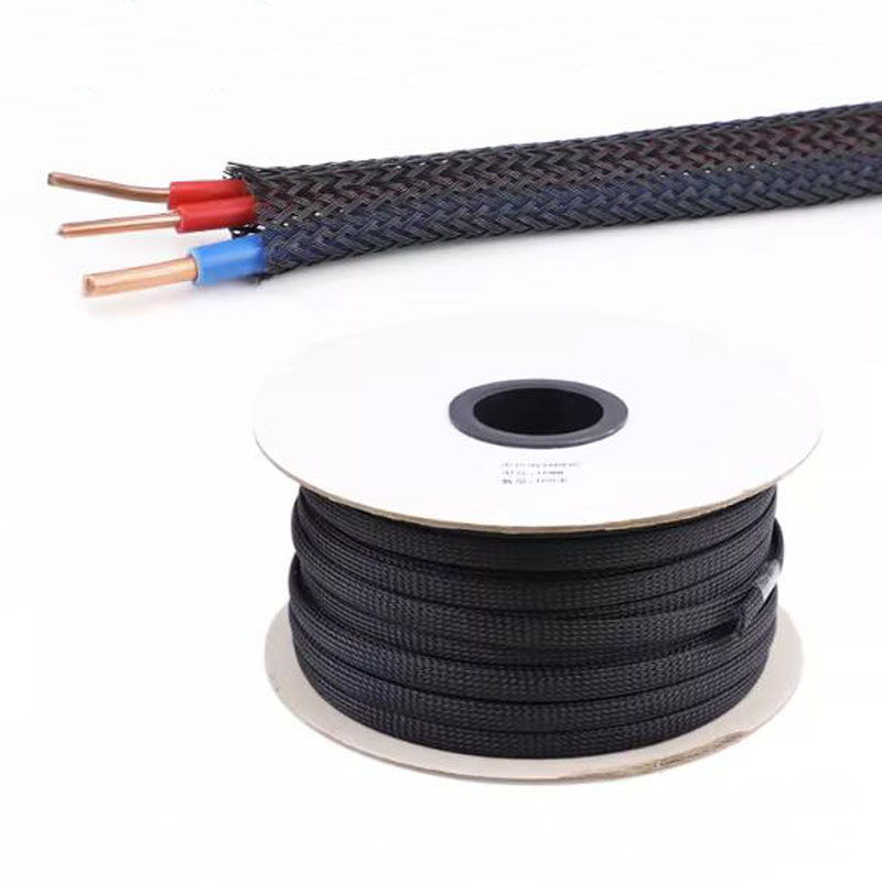 Flame Retardant Nylon Braided Net Tube 3mm~80mm PET Expandable Sleeving ...
