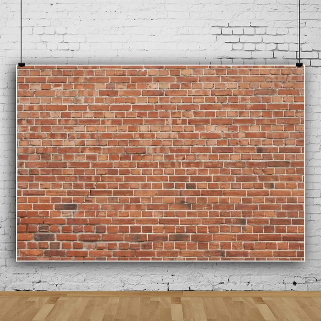 Red Brick Wall Photography Backdrop 7x5ft Wedding Birthday Bridal ...