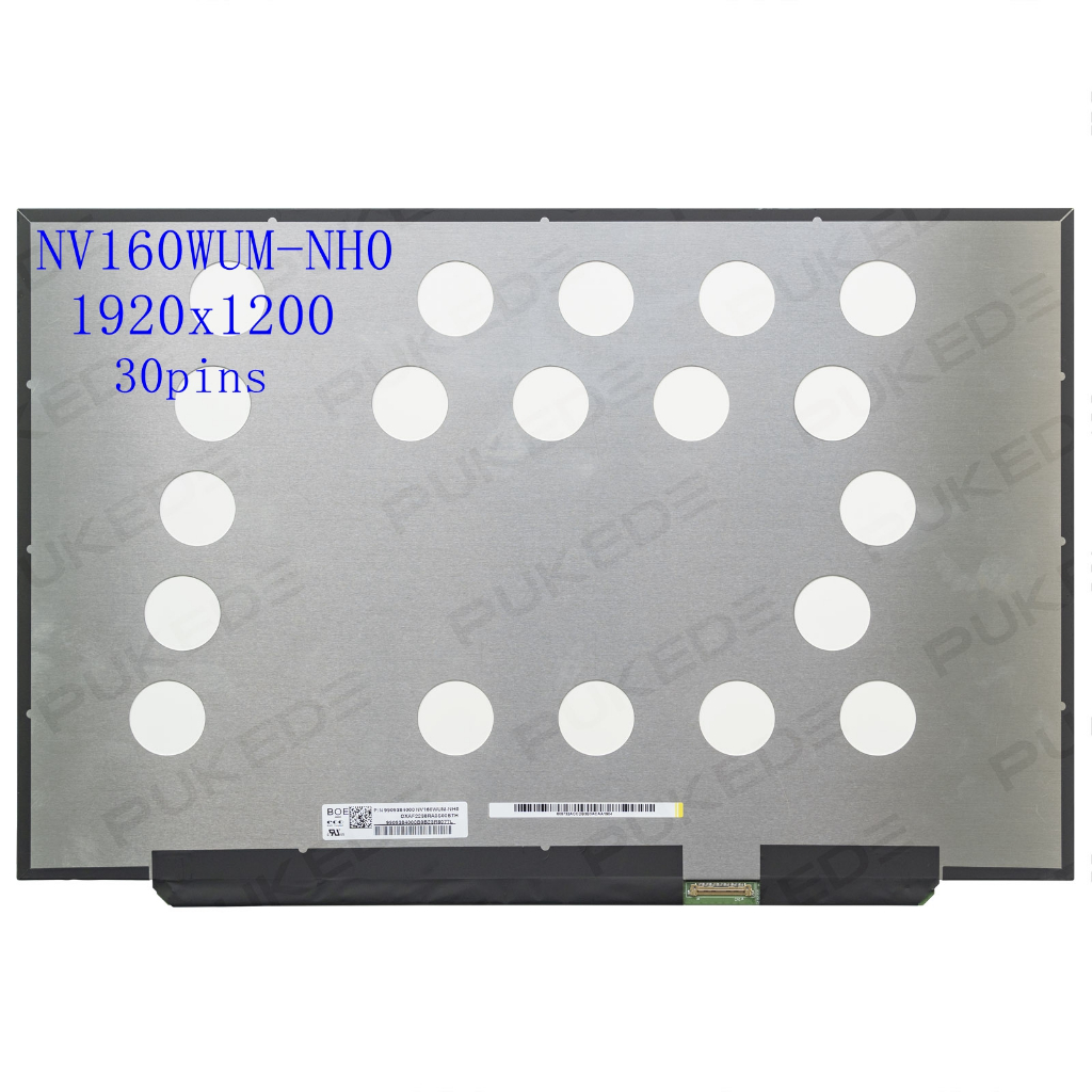 16.0'' Inch Laptop LCD Screen NV160WUM-NH0 for Huawei Matebook D16 2020 RLEF-16 IPS Display 98% ...