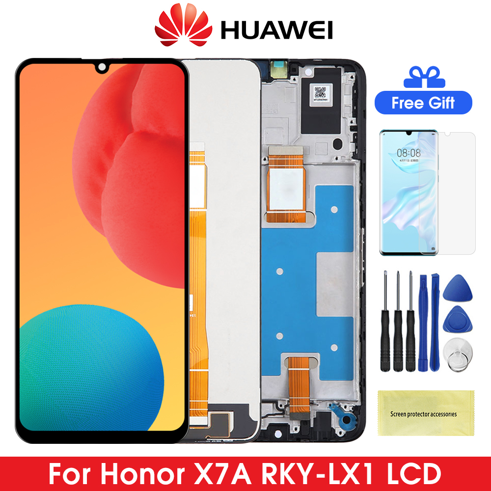 6.75" For Honor X7A RKY-LX1 LX2 Lcd Display Digital Touch Screen with ...