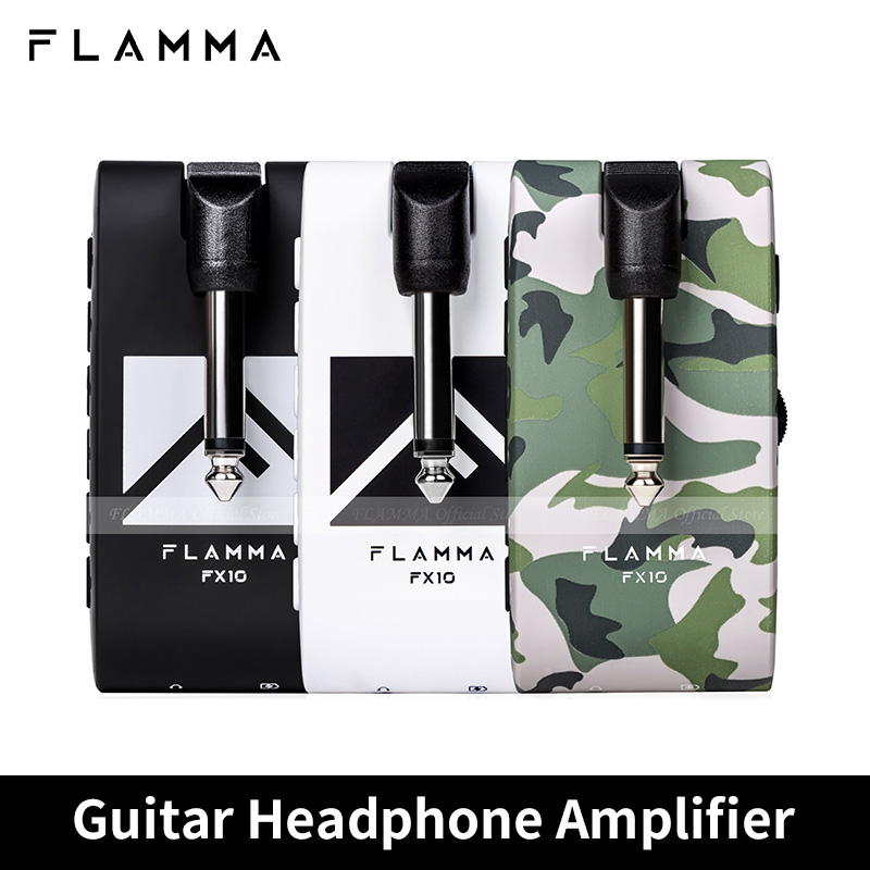 FLAMMA FX10 Guitar Headphone Amplifier Headphone Amp Portable Guitar ...
