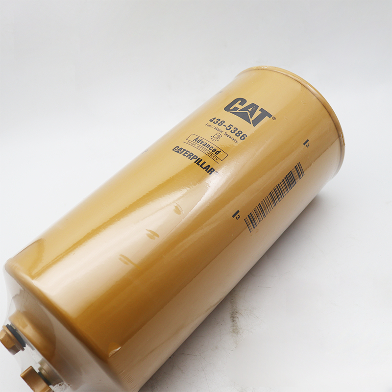Excavator parts original fuel filter D2 Oil water separator 438-5386 ...