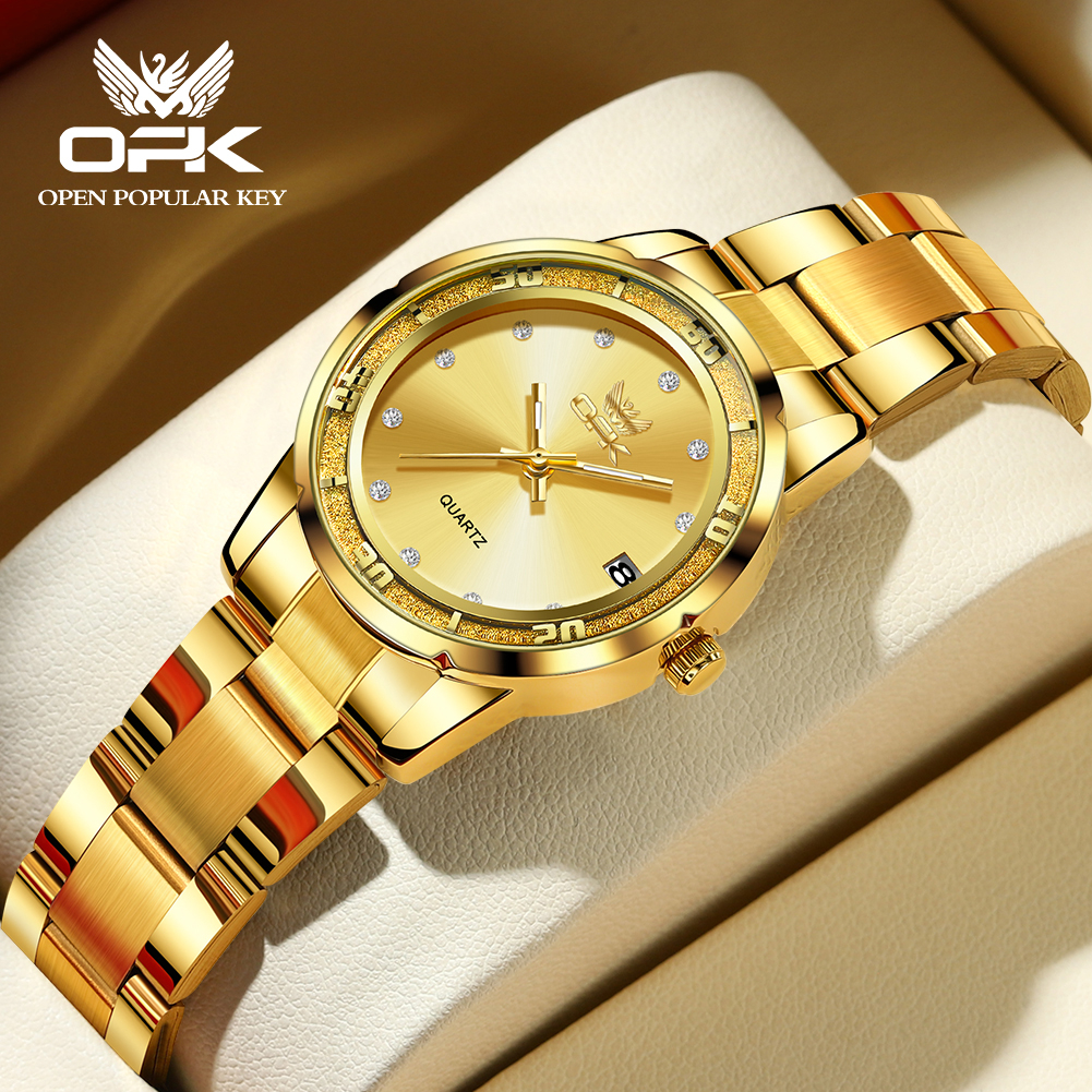 OPK Watch For Women Waterproof Original Ladies Quartz movement Wrist ...