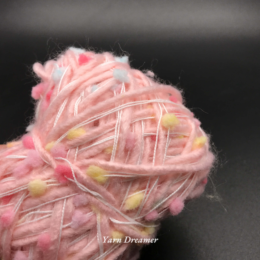 Pink Yarn Chunky Yarn for Crochet Bundle Fluffy Yarn for Crochet Thread ...