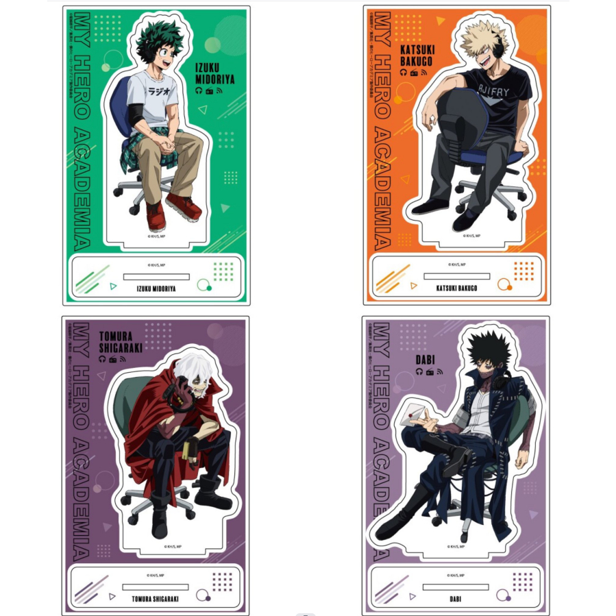 Anime My Hero Academia Shigaraki Tomura Dabi Cosplay Acrylic Stand ...