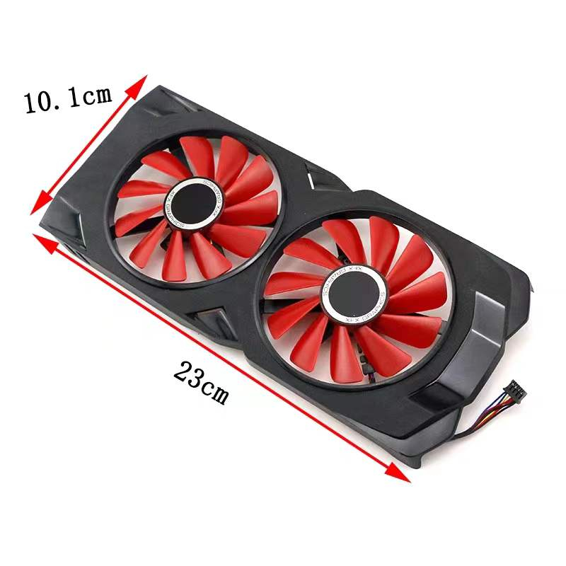 Brand New XFX XFX RX580 570 2048SP 4GB Black Wolf Version Graphics Card ...