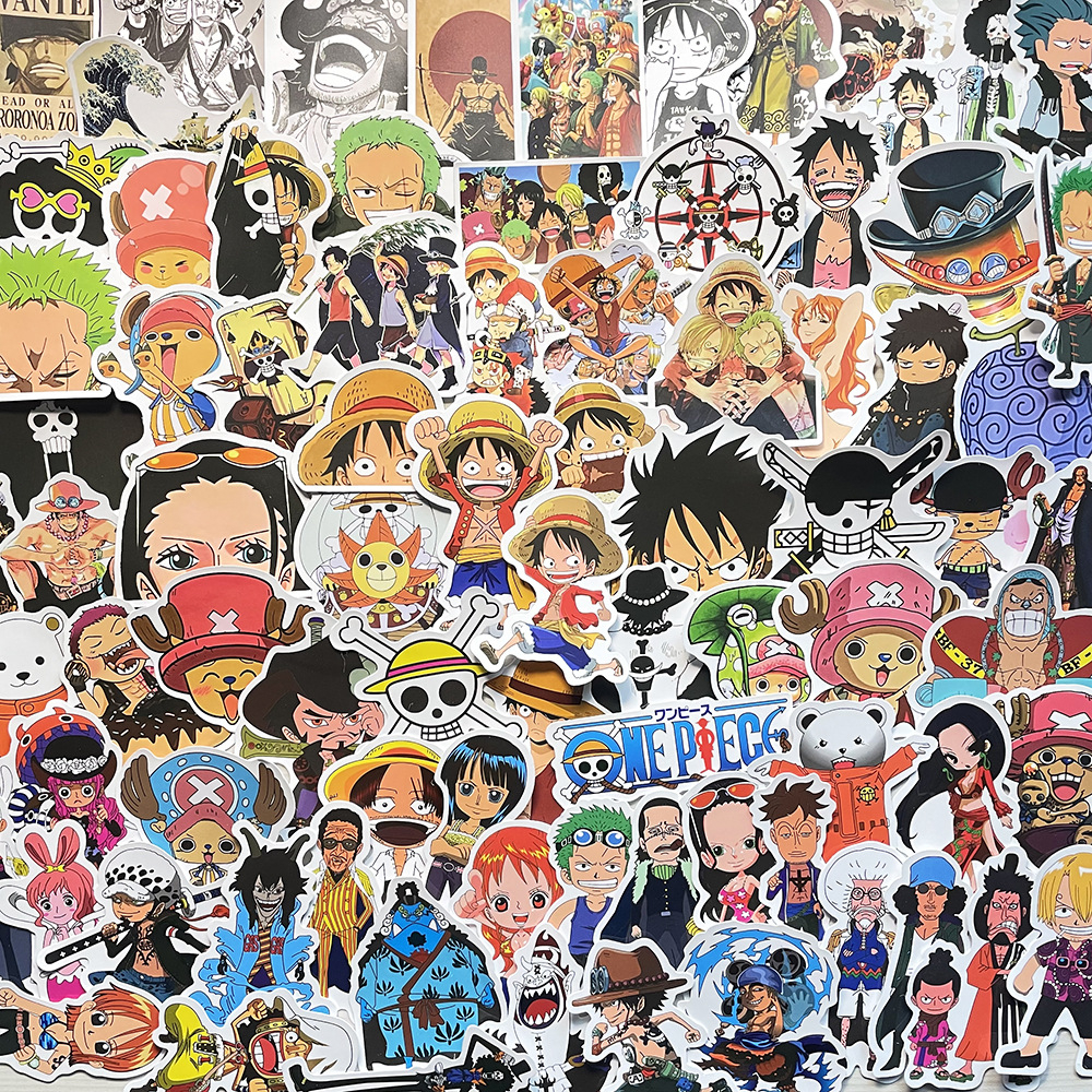 Anime One Piece Luffy Sanji Zoro Nami Usopp Chopper Robin Gear ...