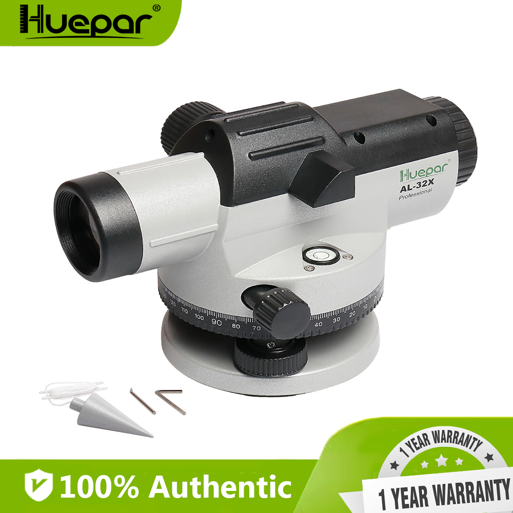 Huepar AL-32X Automatic Optical Level Accurate Levelling Tool Self ...
