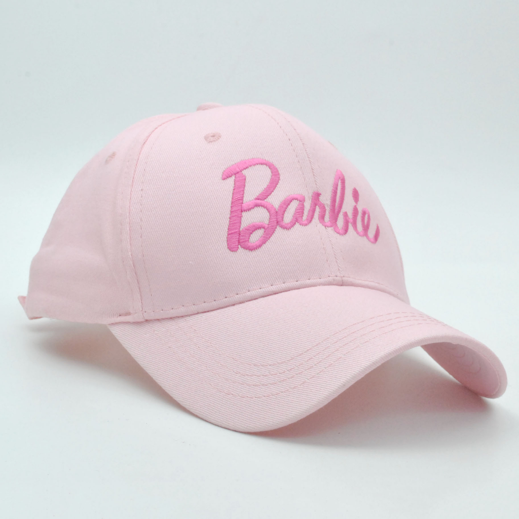 Barbie Baseball Cap Pink High Quality Embroidery 3D Girl Father Hat ...