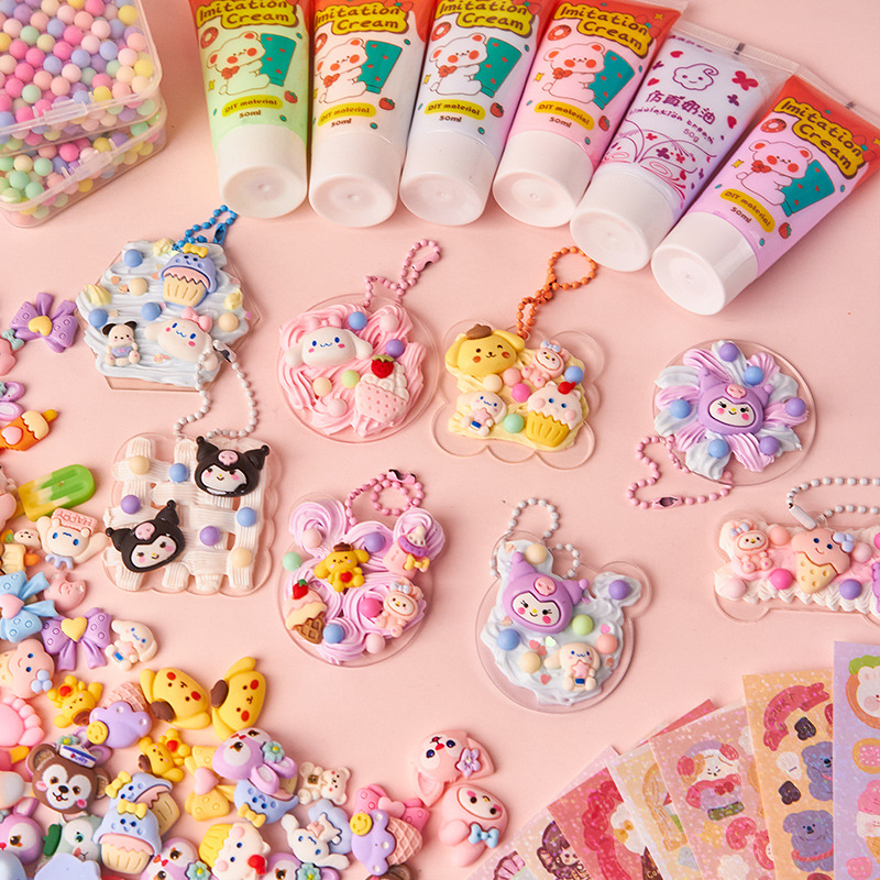 DIY Accessories for Kids - Cute 3D Stickers Set for Girls, Kawaii ...