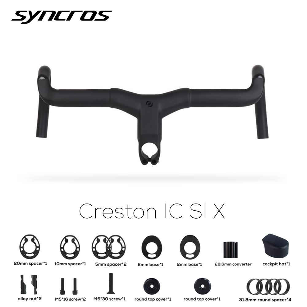 Syncros Creston IC Sl x Full Internal Cable Routing Road Bicycle ...