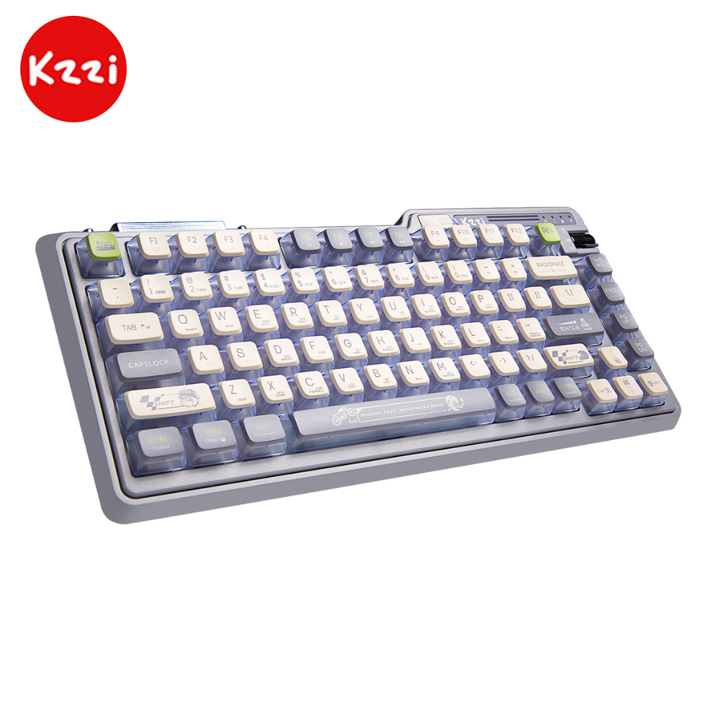 KZZI Kezhi K75 Pro+ Knight Wireless Three-Mode Mechanical Keyboard ...