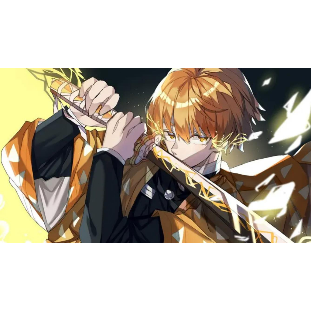 [Local Shop] 104cm Demon Slayer Sword Wooden Japan Anime Cosplay ...